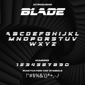 Blade Font – MasterBundles