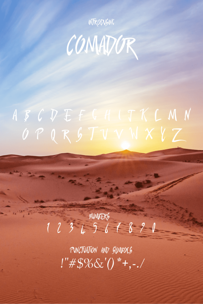 Comador Font – MasterBundles