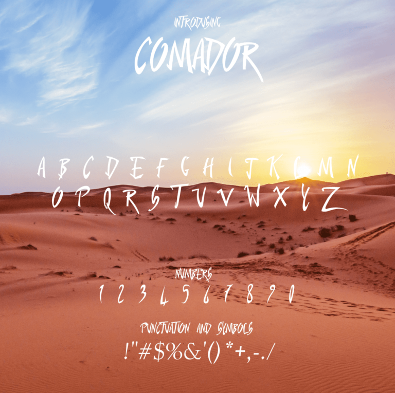 Comador Font – MasterBundles