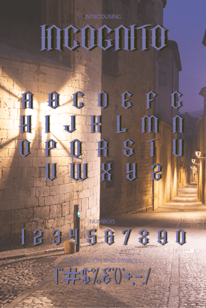 Incognito Font – MasterBundles