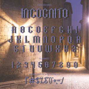 Incognito Font – MasterBundles