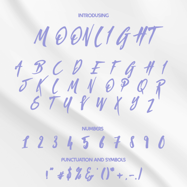 Moon & Sun Font – MasterBundles