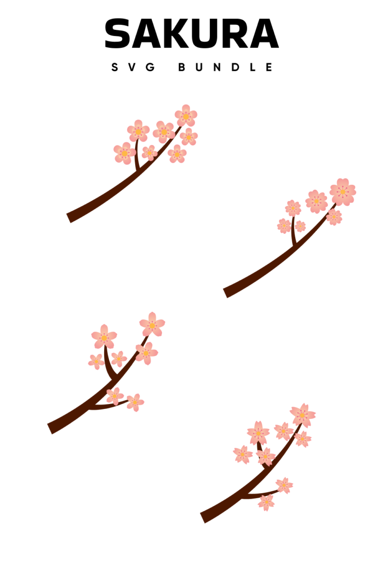 Sakura Svg Free – MasterBundles