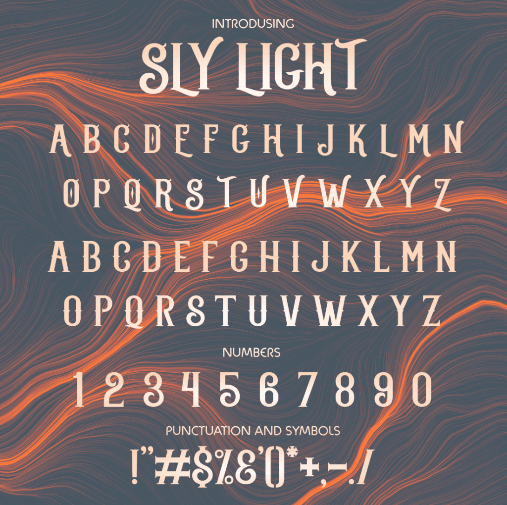 Sly Light Font – MasterBundles