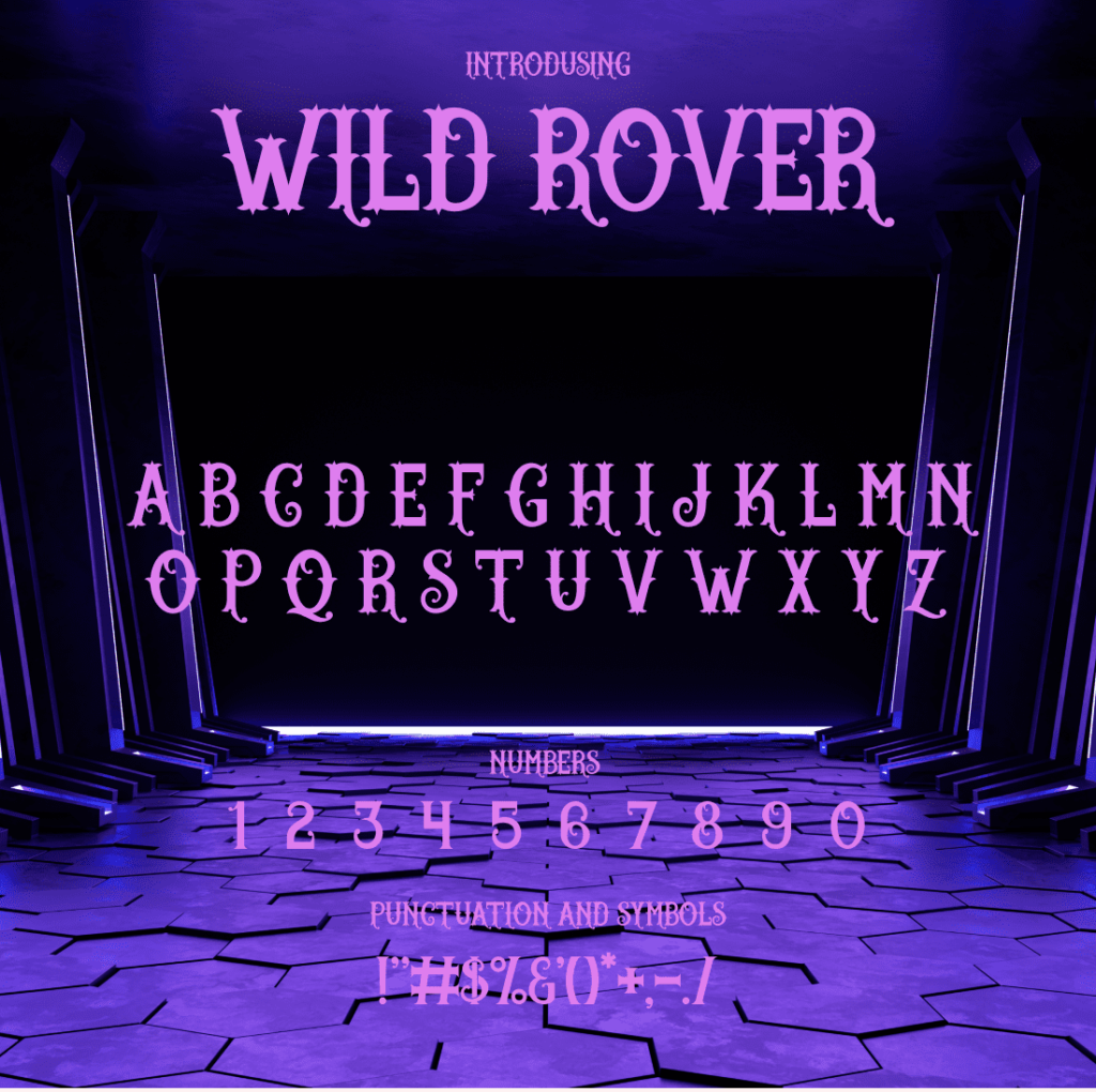 Wild Rover Font – MasterBundles