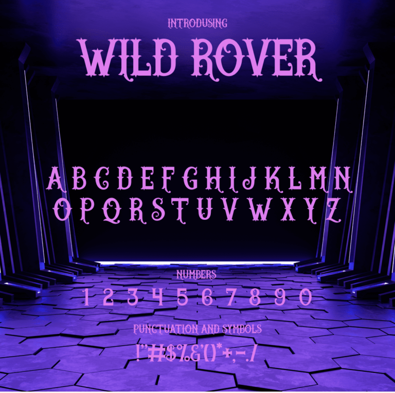 Wild Rover Font – MasterBundles