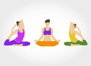 Yoga Poses vector bundle - MasterBundles