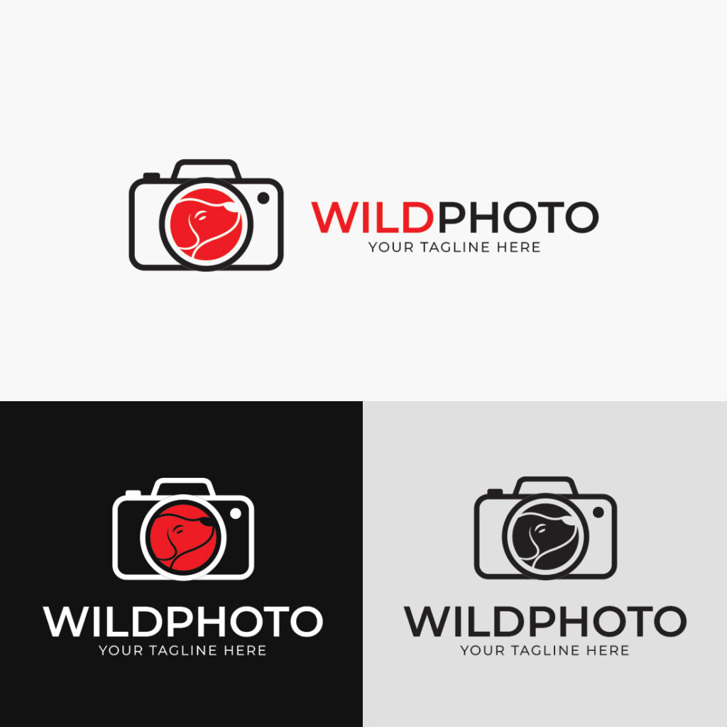 WildPhoto Logo Template - MasterBundles