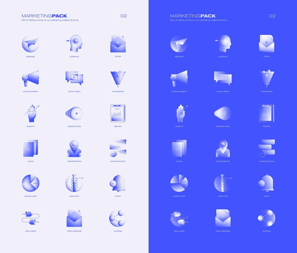 Alpha Icons Collection – MasterBundles