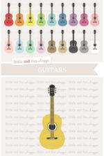 Guitar Clipart – MasterBundles