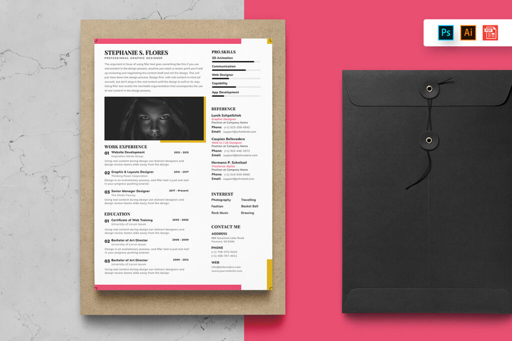 Huge Bundle Professional Resume Templates - MasterBundles