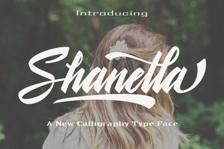 Shanella Stylish Font – MasterBundles