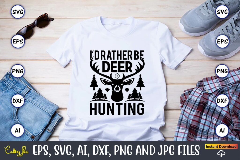Hunting SVG T-Shirt Design Bundle - MasterBundles