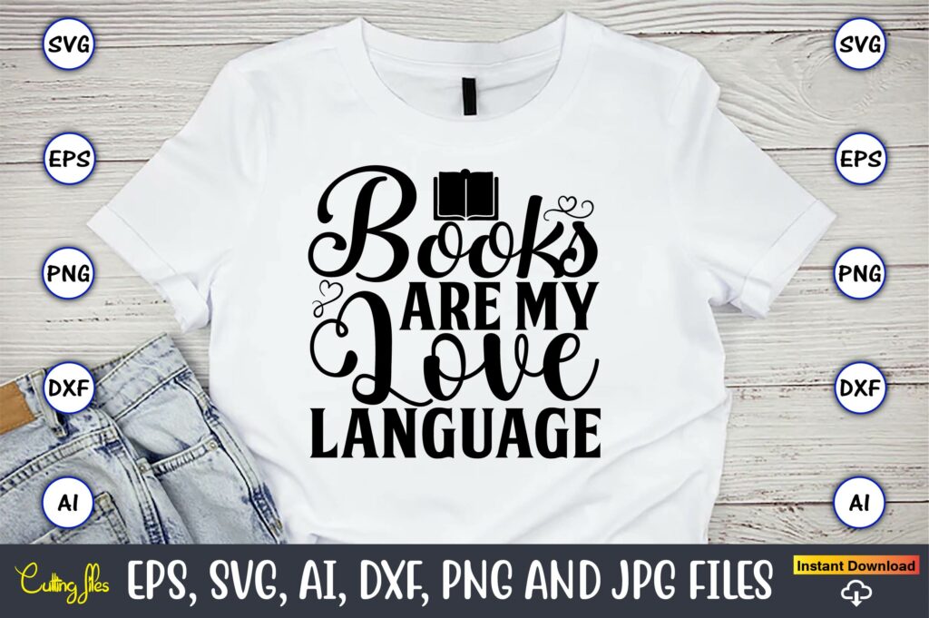Reading SVG T-Shirt Design Bundle - MasterBundles
