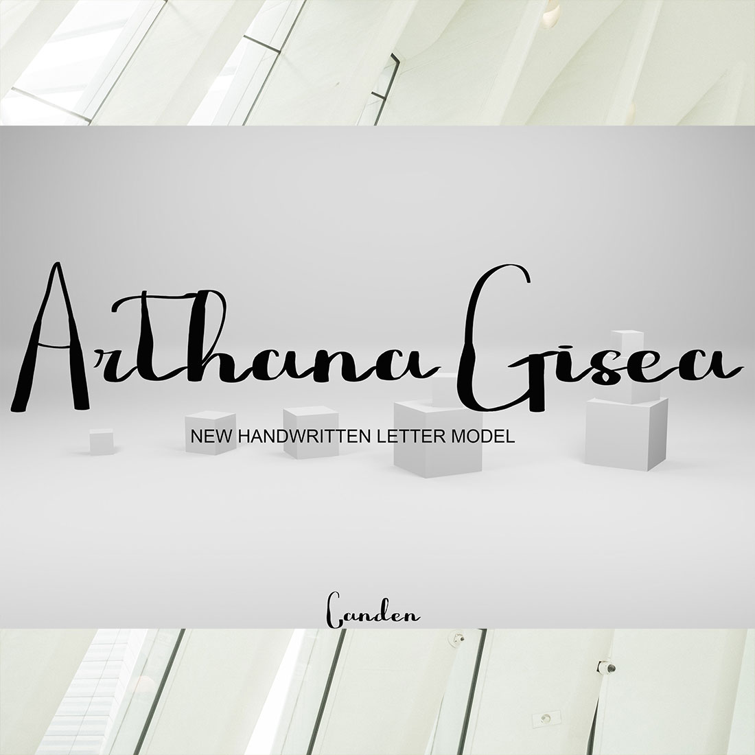 Font Script Signature Arthana Gisea Design - MasterBundles