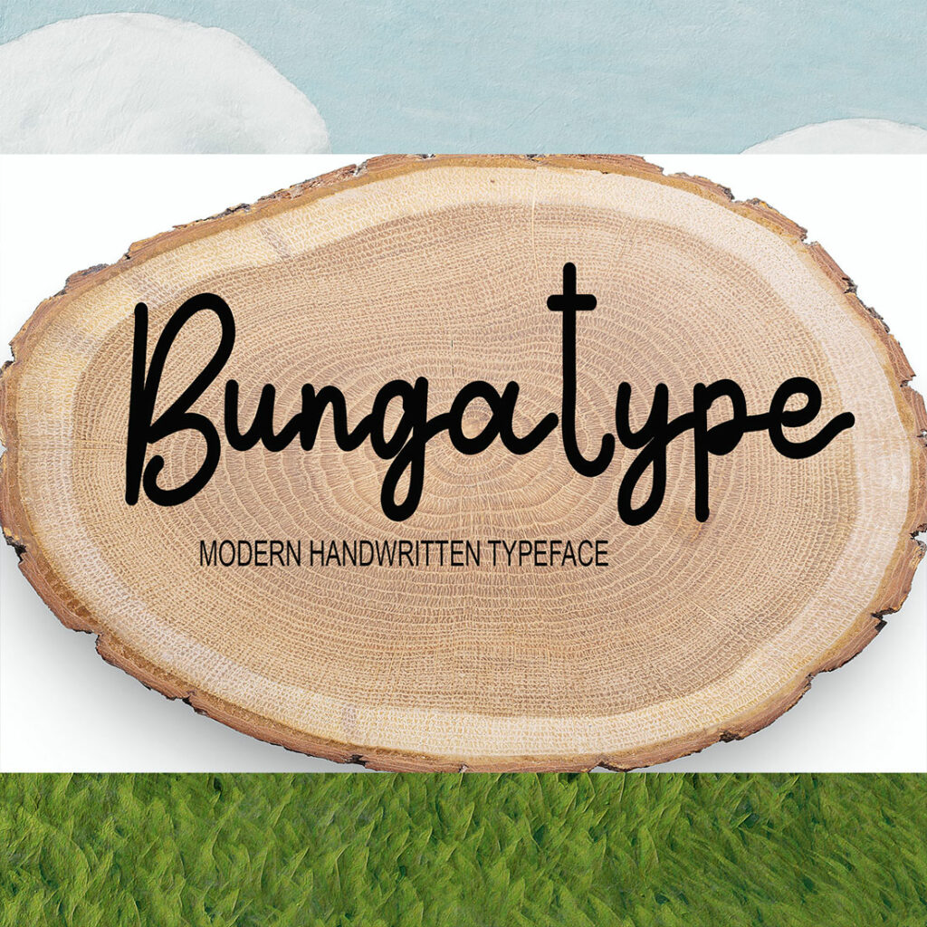 Bunga Type Fonts - MasterBundles