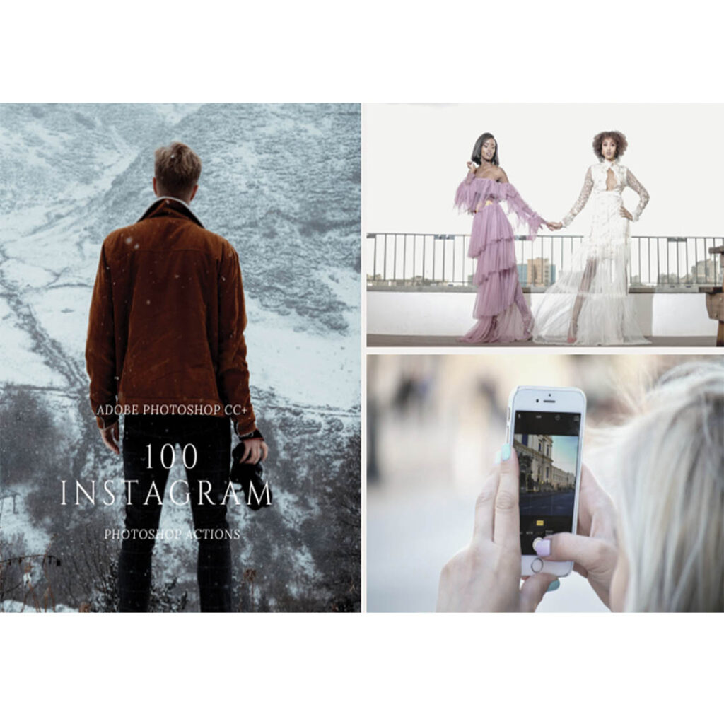 Instagram Effect Photoshop Actions - MasterBundles