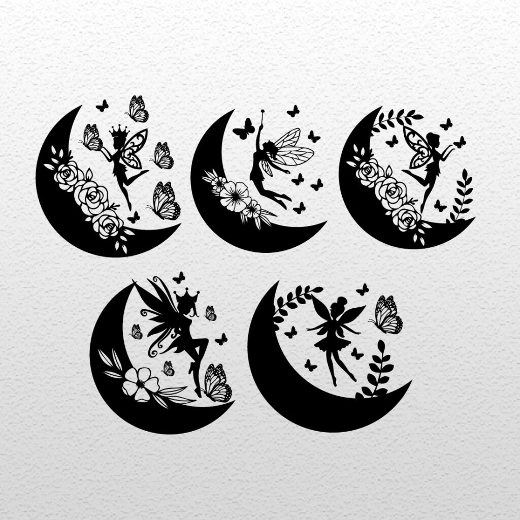 Moon Sunflower SVG Bundle - MasterBundles