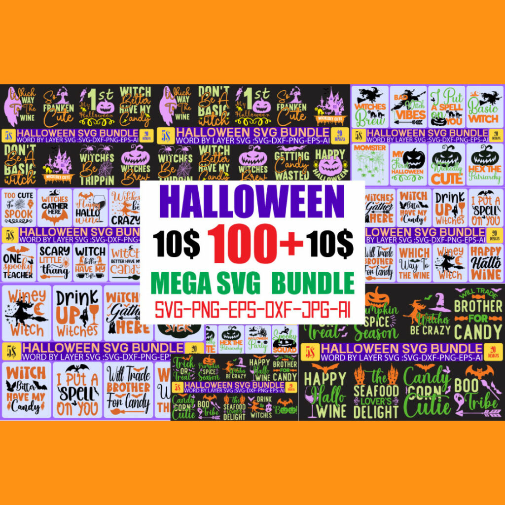 Halloween Mega SVG Bundle - MasterBundles
