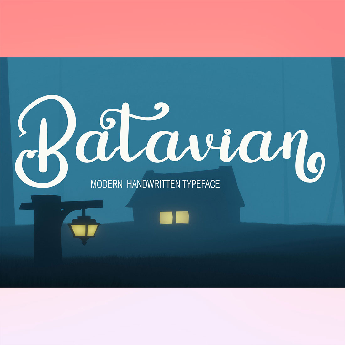 Font Signature Batavian Script Design - MasterBundles