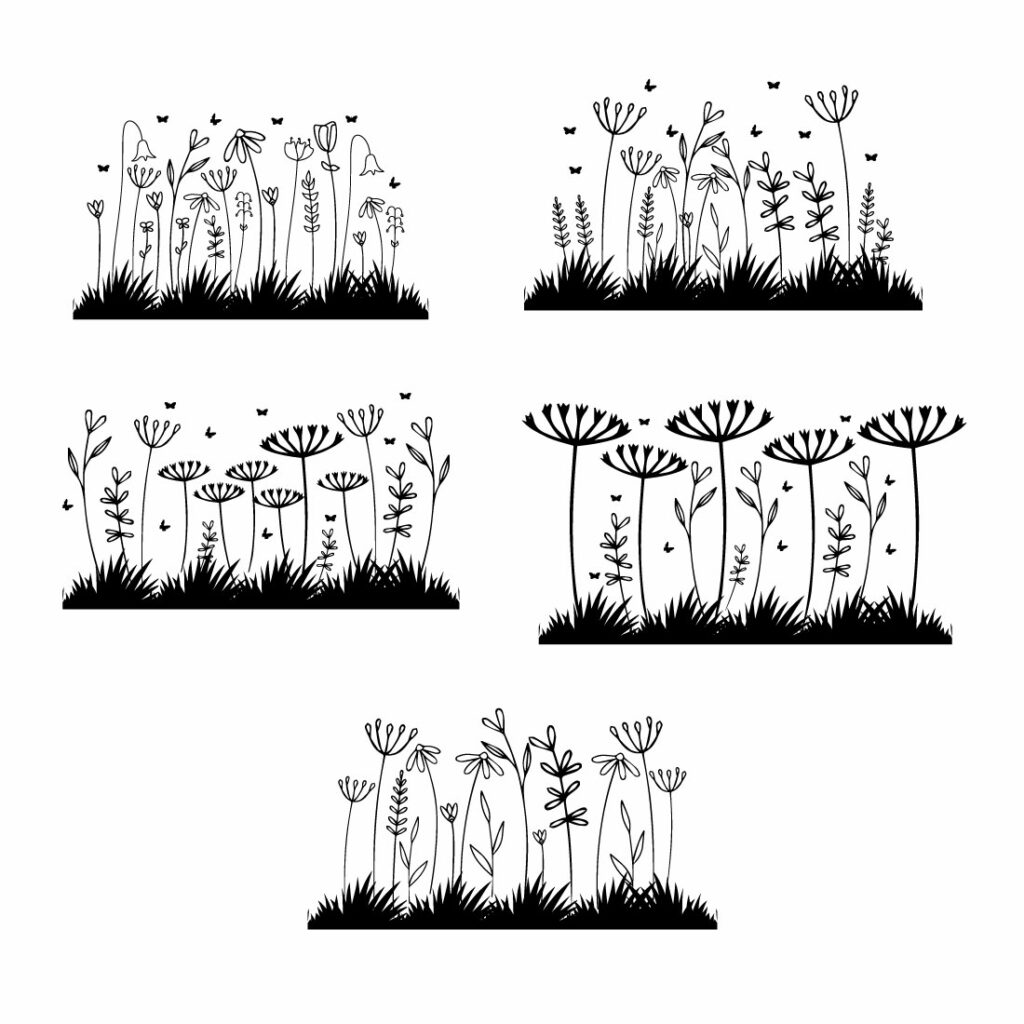 Floral Flower Garden SVG Bundle - MasterBundles