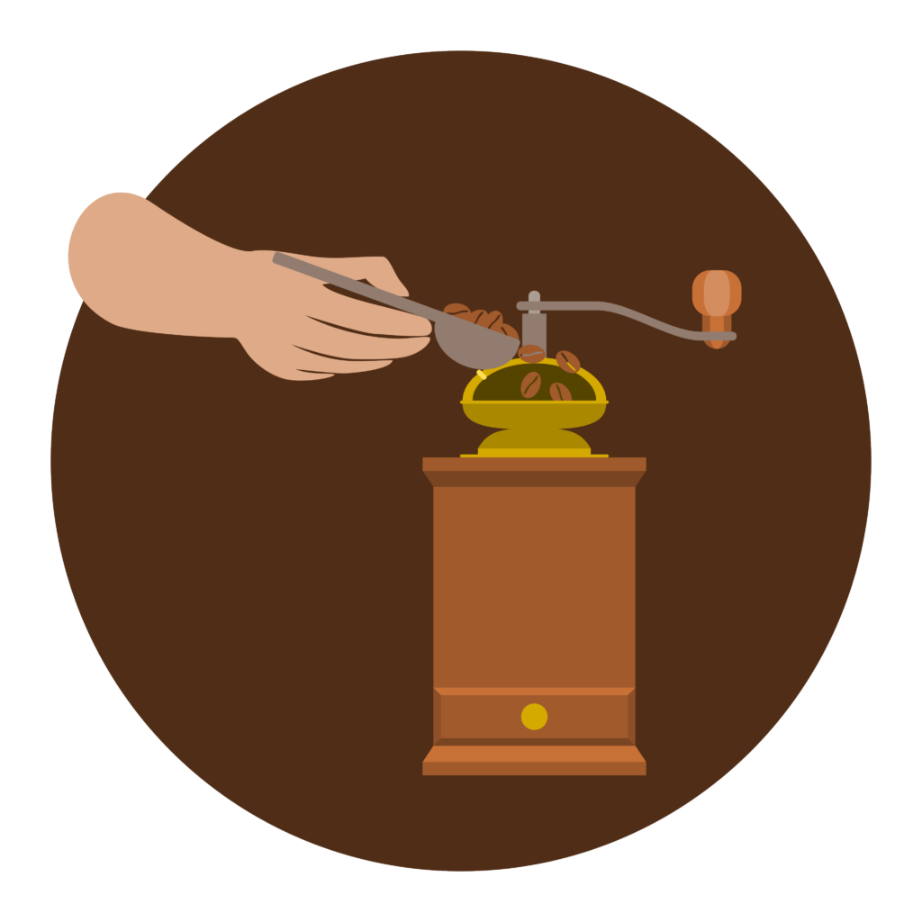 Percolator Coffee Instruction Vector Illustration Icons Set - MasterBundles