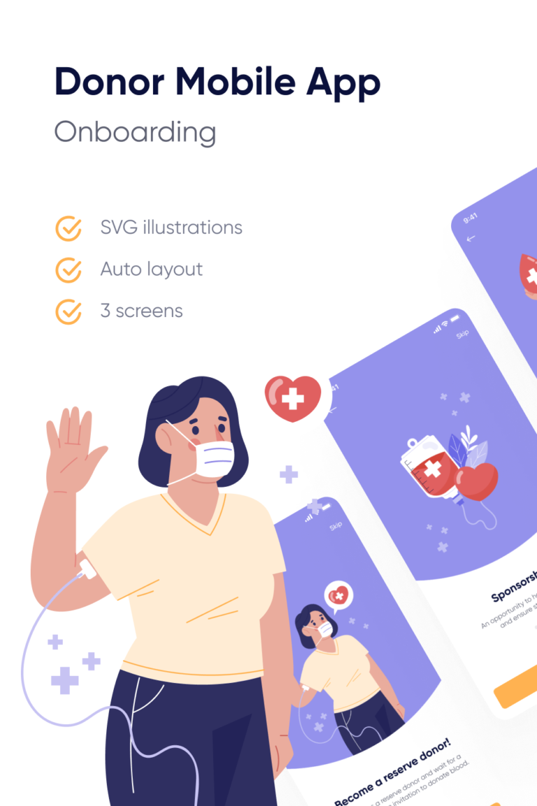Donor Mobile App | Onboarding - MasterBundles