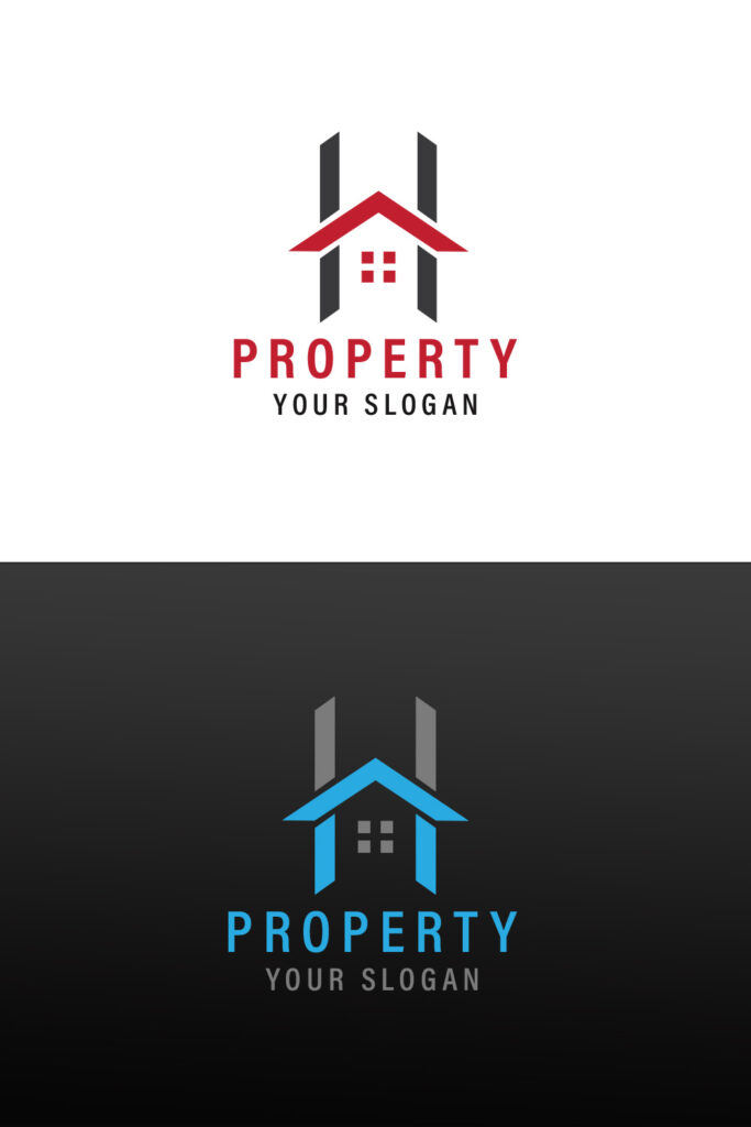 Letter H Real Estate Logo - MasterBundles