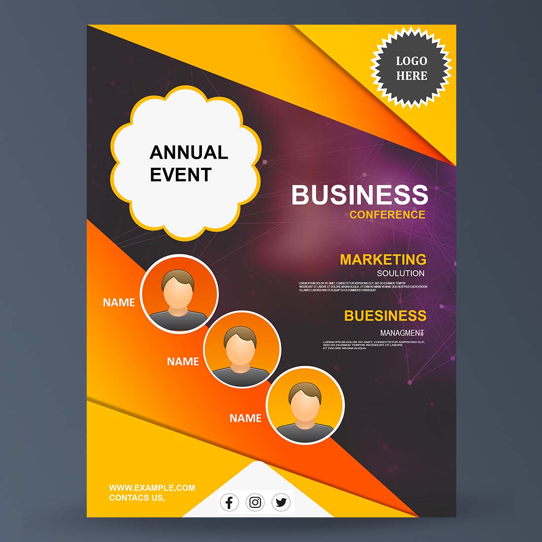 Business Conference Banner Design - MasterBundles