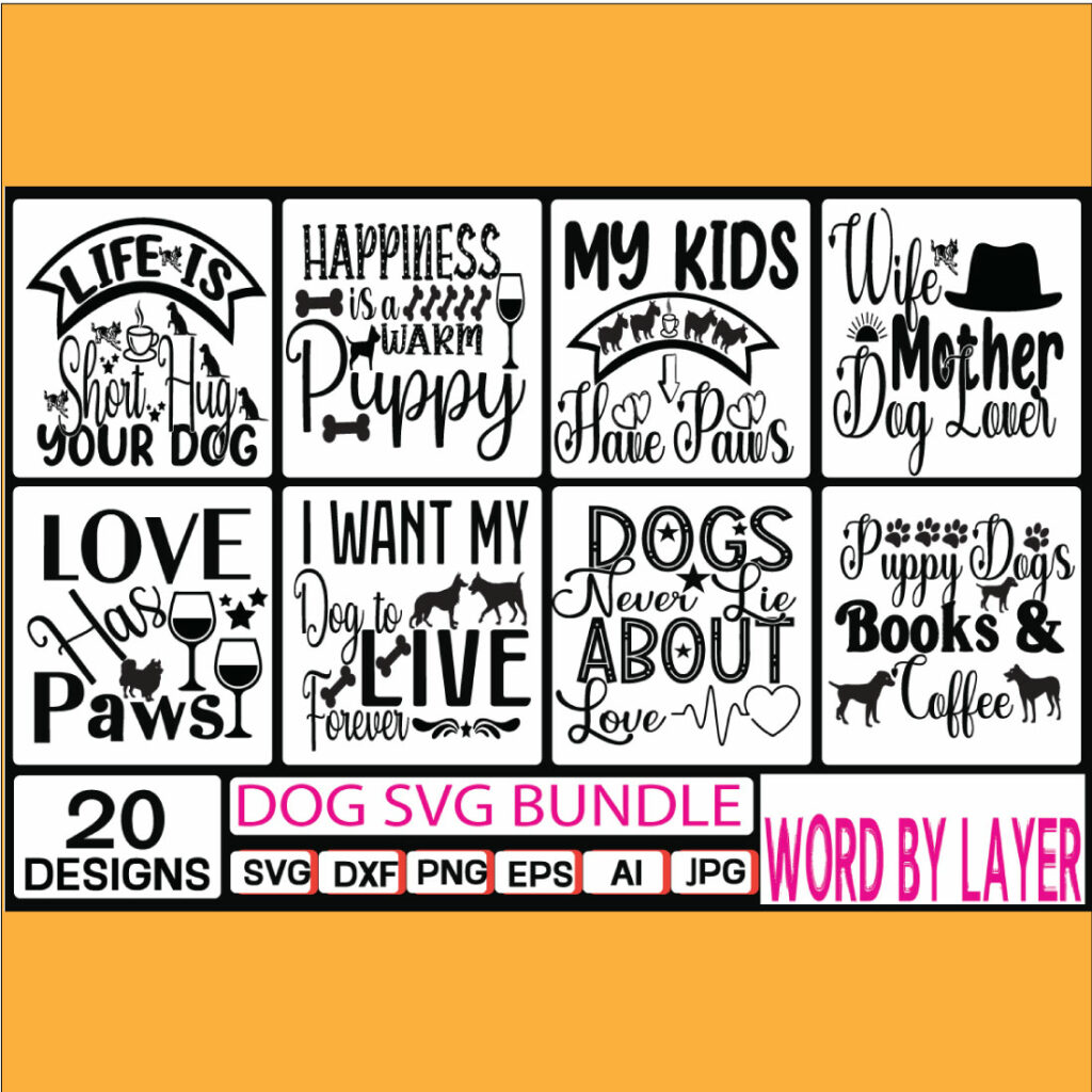 Dog SVG Bundle - MasterBundles