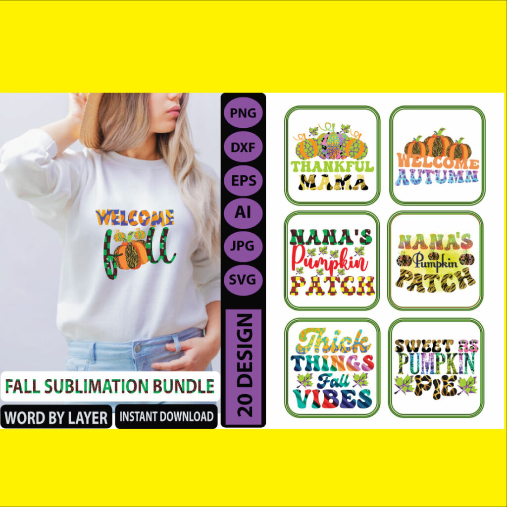 Fall Sublimation Bundle - MasterBundles