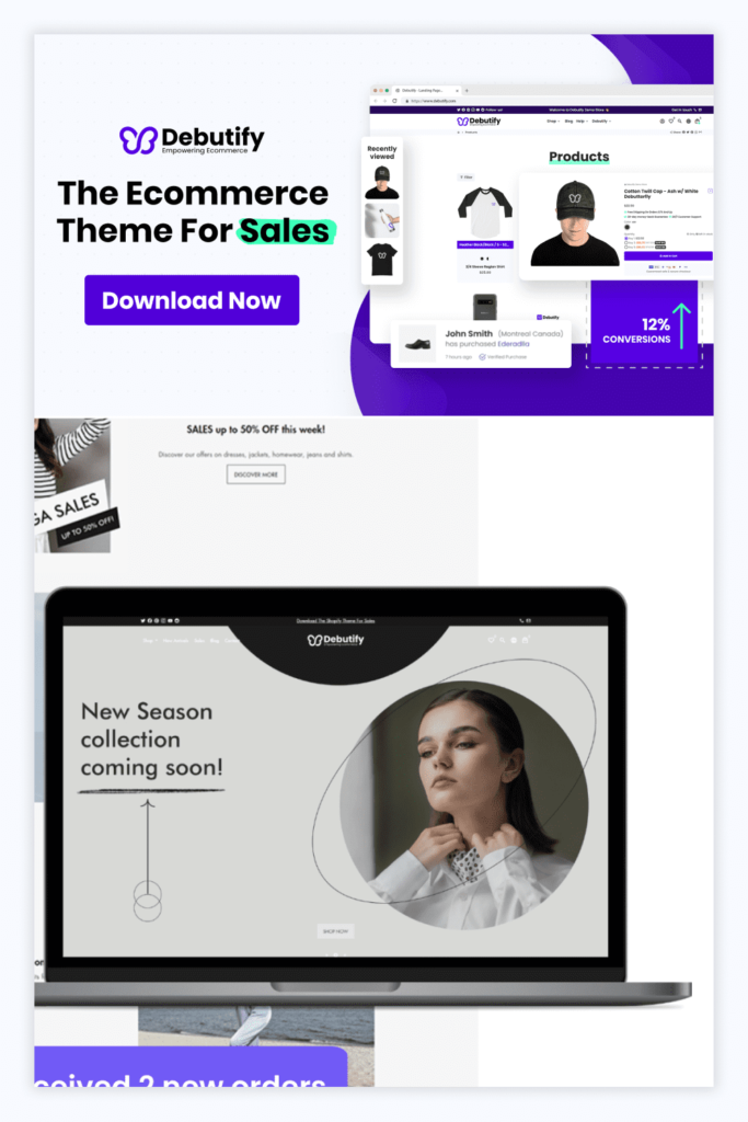 25+ Best Free Shopify Themes in 2023: Create an e-Store