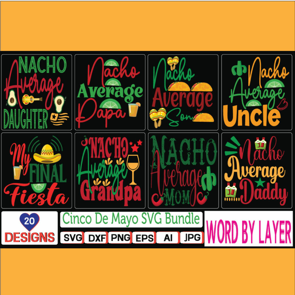 cinco de mayo svg bundle - MasterBundles