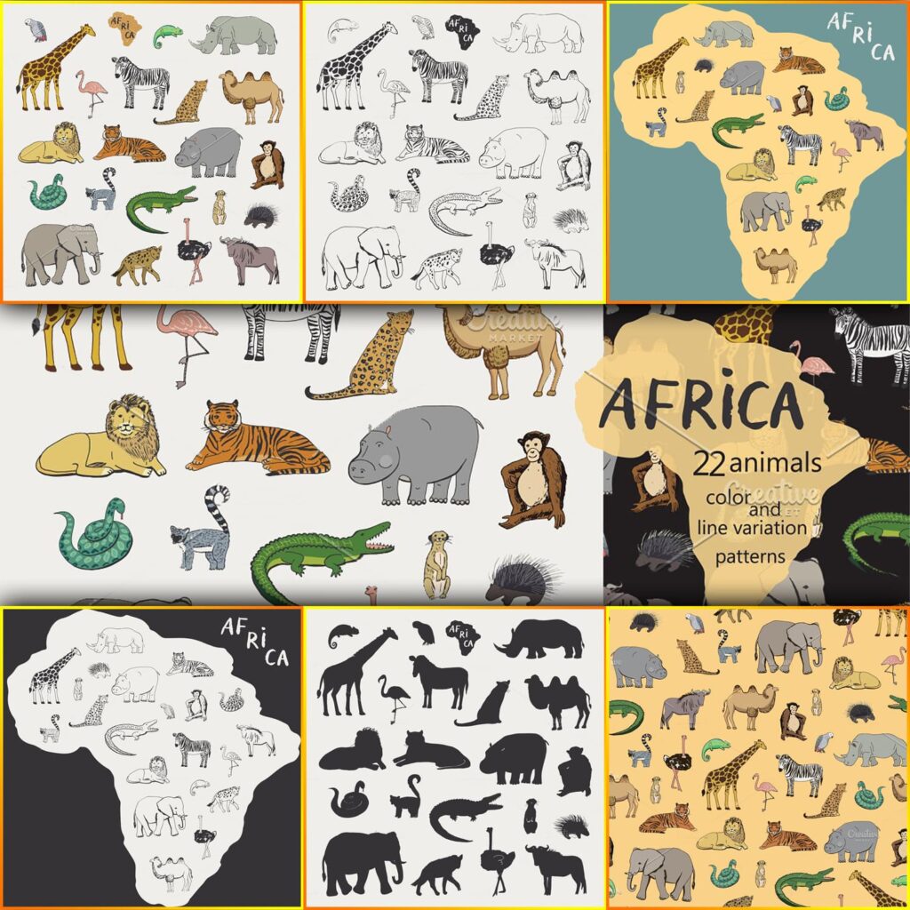 African Animals – MasterBundles
