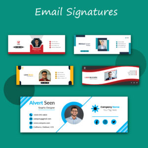 Email Signatures Bundle Pack - MasterBundles