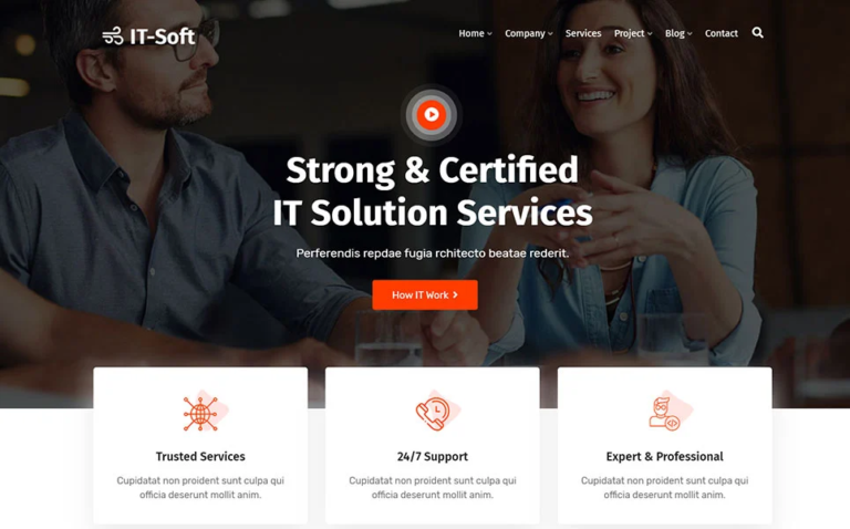 IT-Soft - IT Solutions & Multipurpose WordPress Theme – MasterBundles