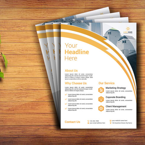 Creative Flyer Design Template | MasterBundles