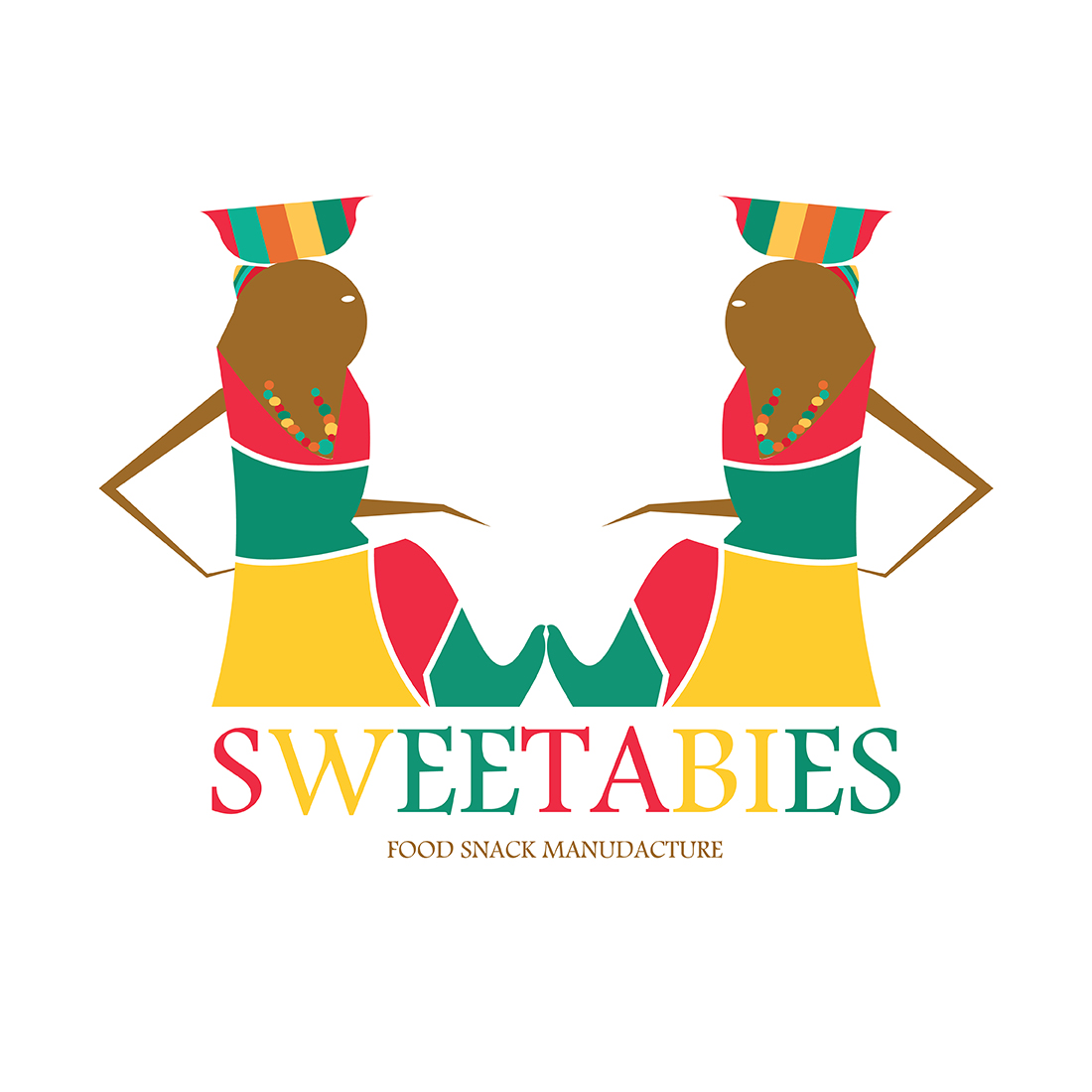 African Style Restaurant Logo Design - MasterBundles