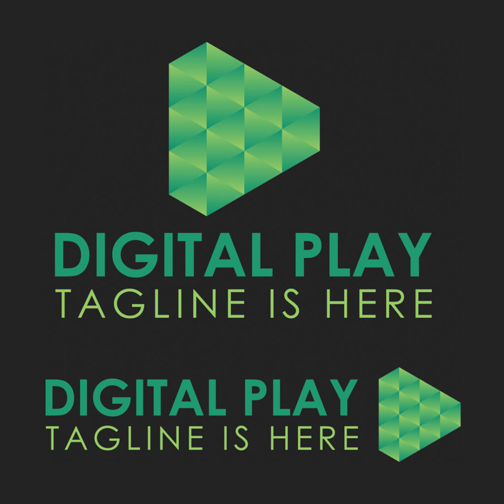 Play button Logo Design - MasterBundles