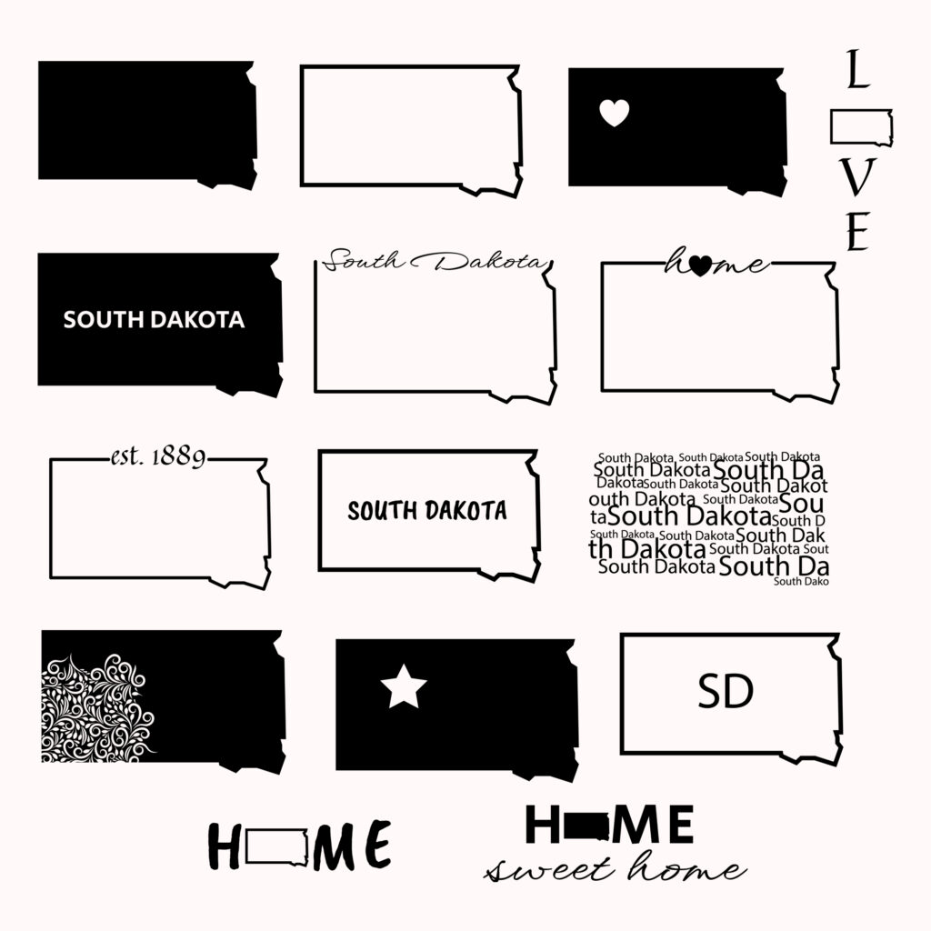 South Dakota SVG Bundle – MasterBundles