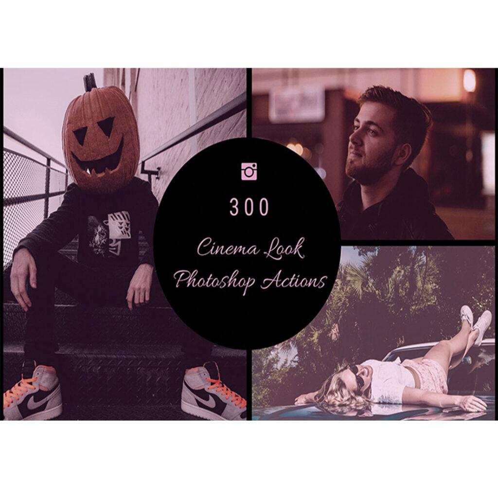 300 Cinematic look photoshop actions - MasterBundles