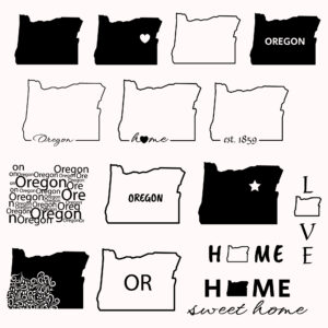 Oregon Svg Bundle | MasterBundles