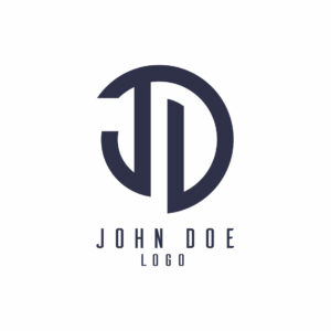 JD Alphabet Colorful Corporate Logo Template | MasterBundles