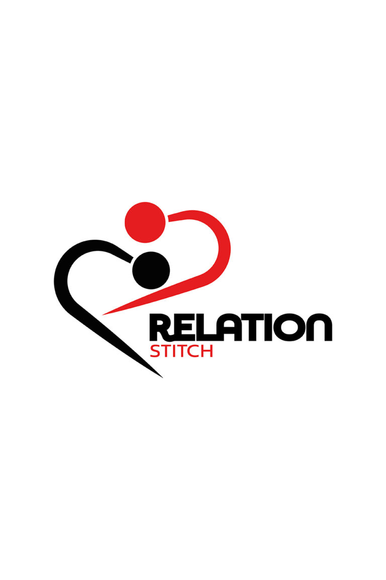 relational heart with community logo design - MasterBundles