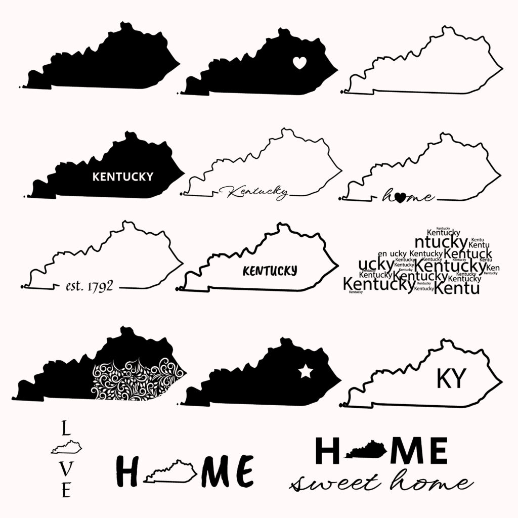 Kentucky Svg Bundle – MasterBundles