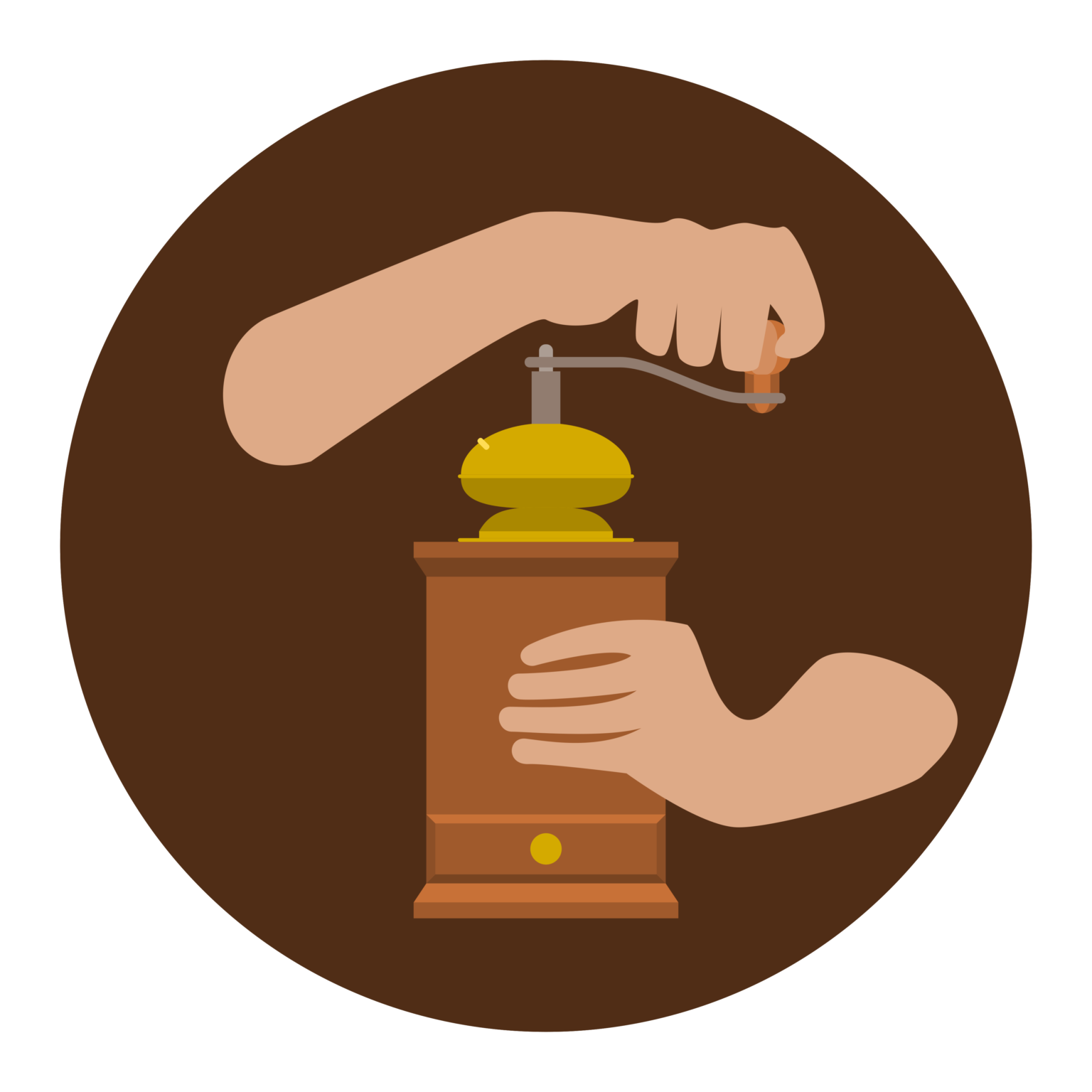 Percolator Coffee Instruction Vector Illustration Icons Set - MasterBundles