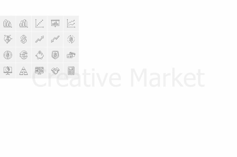 2200 Vector Sketch Icons Mega Pack – MasterBundles