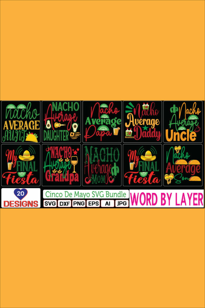 cinco de mayo svg bundle - MasterBundles