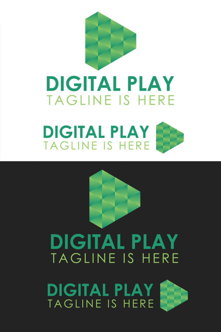 Play button Logo Design - MasterBundles