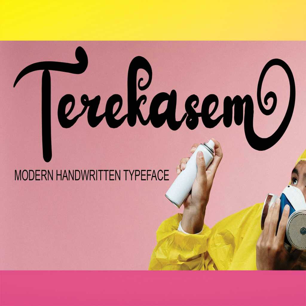 Font Script Bunga Design - MasterBundles